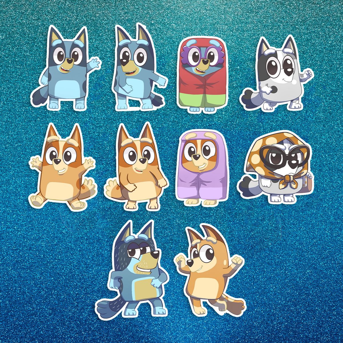 [Sticker] BLU: Blue Pup – Goozee Pins