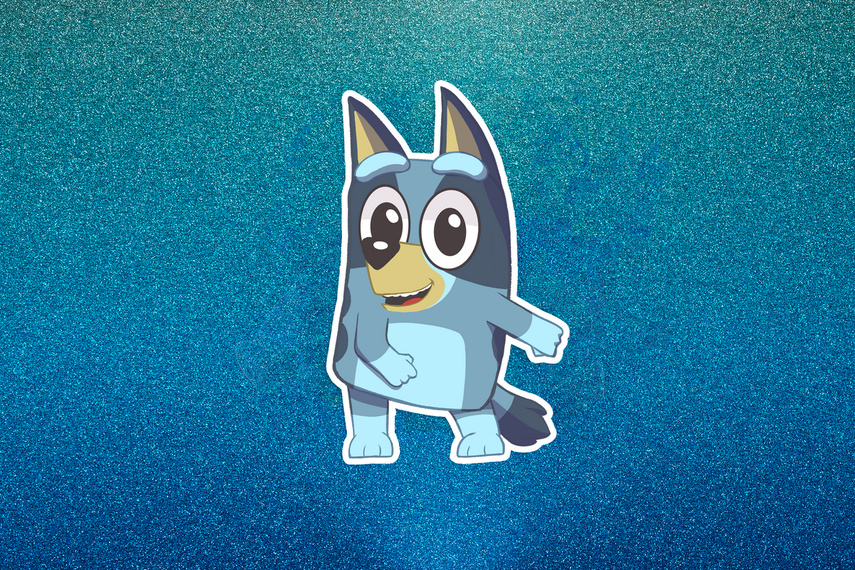 [Sticker] BLU: Blue Pup – Goozee Pins