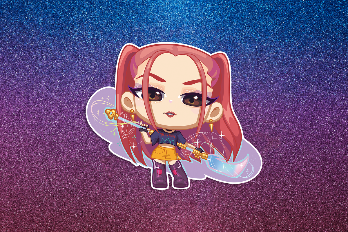 [Sticker] K Devil Slayer – Goozee Pins