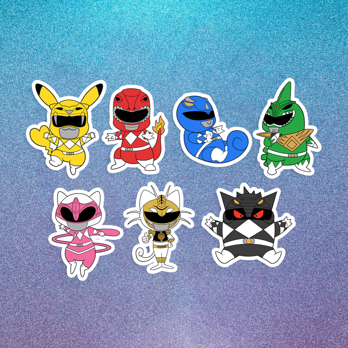 [Sticker] PKR: Poke Rangers – Goozee Pins